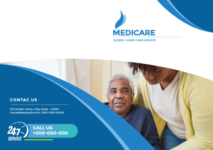 Medicare Presentation Folder Template | PosterMyWall