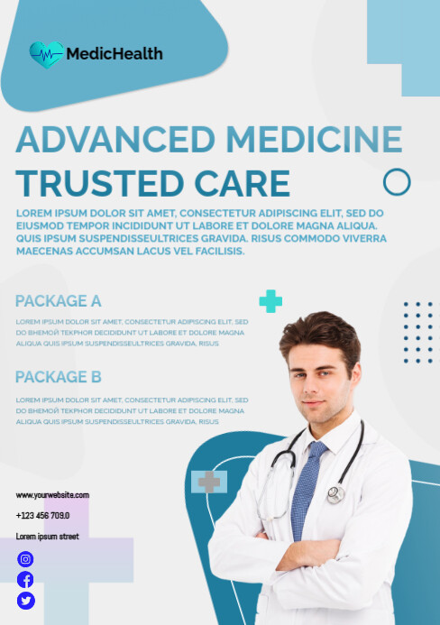 Copy of MEDICINE TRUSTED CARE | PosterMyWall