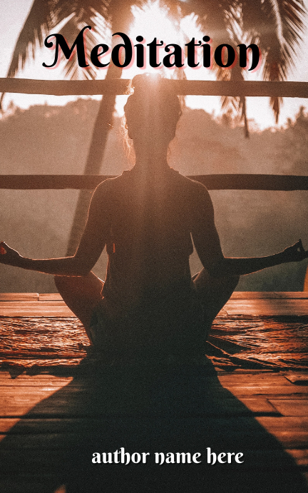 Meditation book cover Template | PosterMyWall