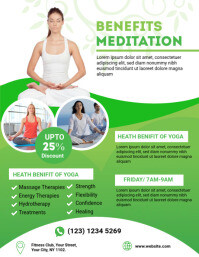 Meditation flyer Template | PosterMyWall