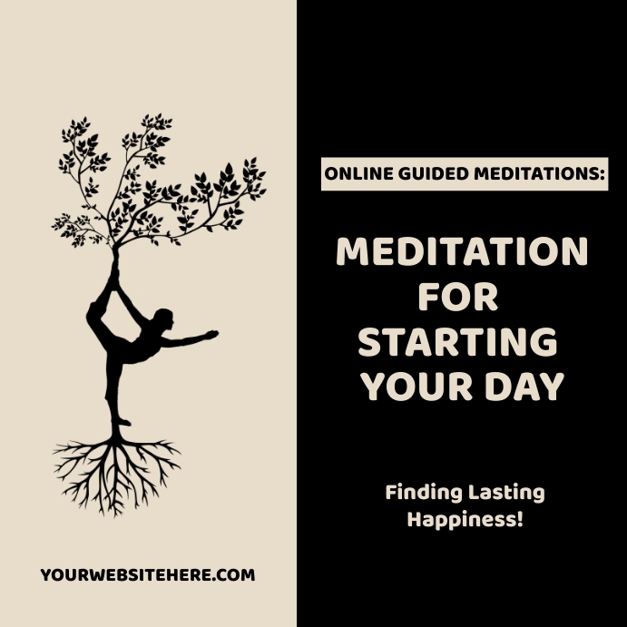 Meditation Instagram Post Template | PosterMyWall