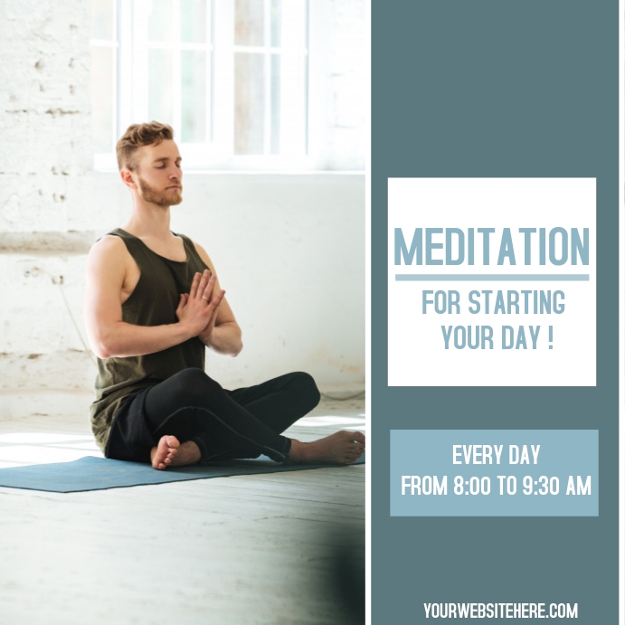 Meditation Instagram Post | PosterMyWall