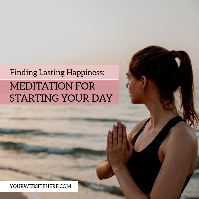 Modèle Méditation Instagram Post | PosterMyWall