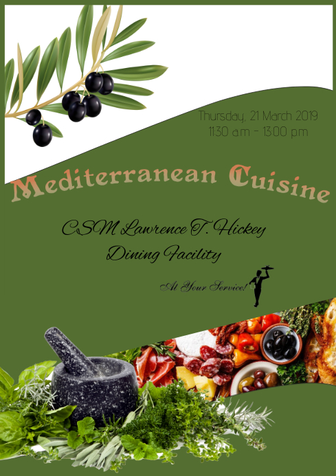 Mediterranean Template | PosterMyWall