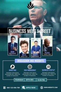 Meet & Greet Banner Template | PosterMyWall