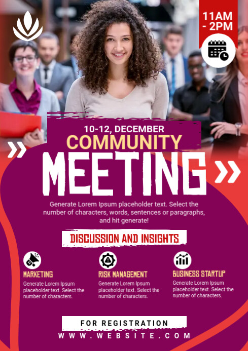 Copy of Meet & Greet Flyer | PosterMyWall