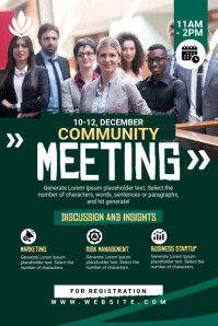 Meet & Greet Poster Template | PosterMyWall