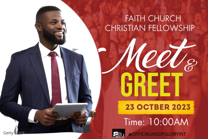 meet and greet Template | PosterMyWall