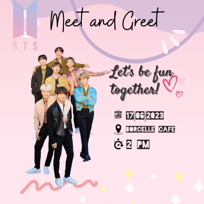 Meet and Greet Template | PosterMyWall