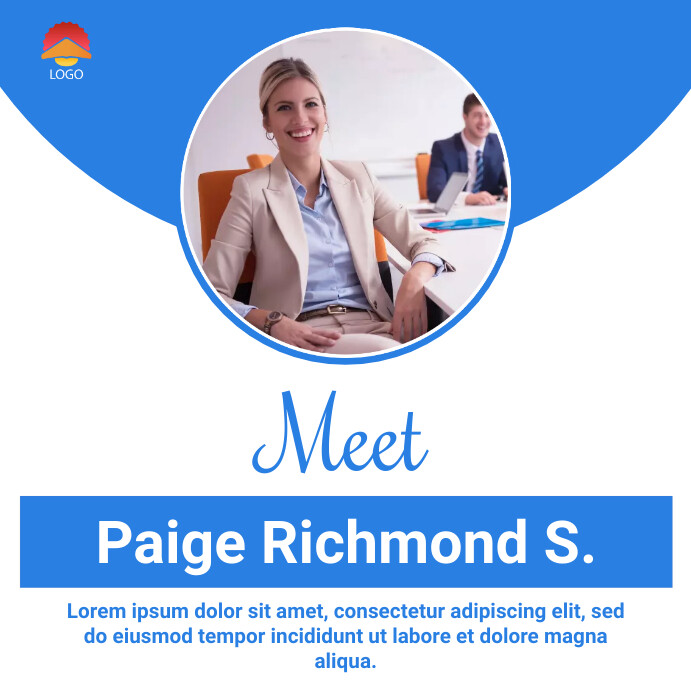 Meet new employee flyer template | PosterMyWall