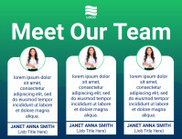 meet the team template design | PosterMyWall