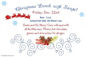 Customizable Design Templates for Santa | PosterMyWall