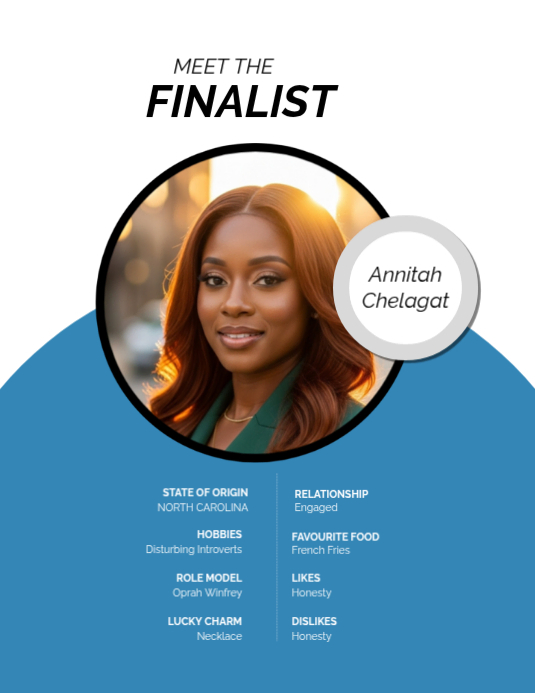 Meet the finalist Template | PosterMyWall