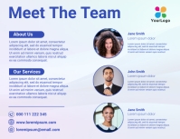 meet the team template | PosterMyWall