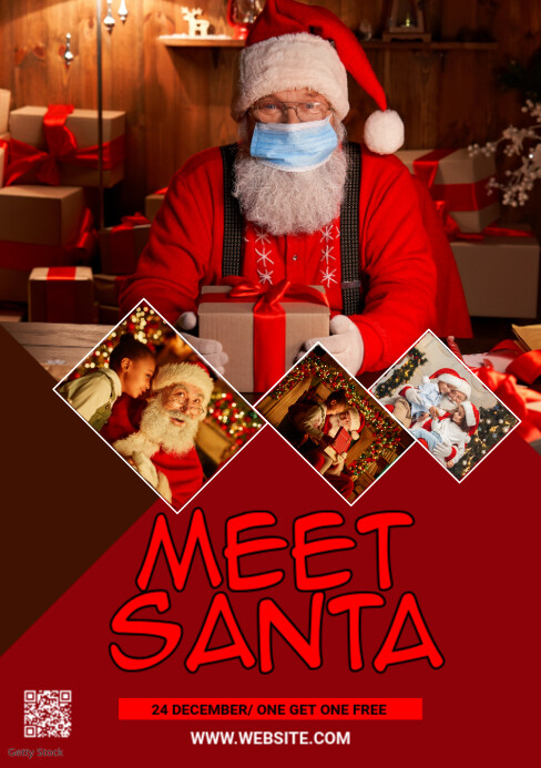 Copy of Meet With Santa Flyer | PosterMyWall