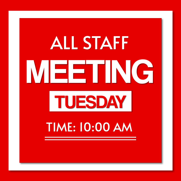 Meeting Design Template | PosterMyWall