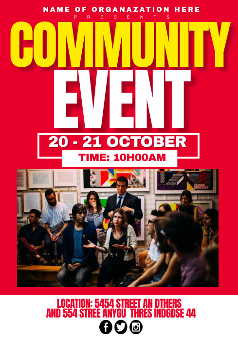 Copy of meeting | PosterMyWall