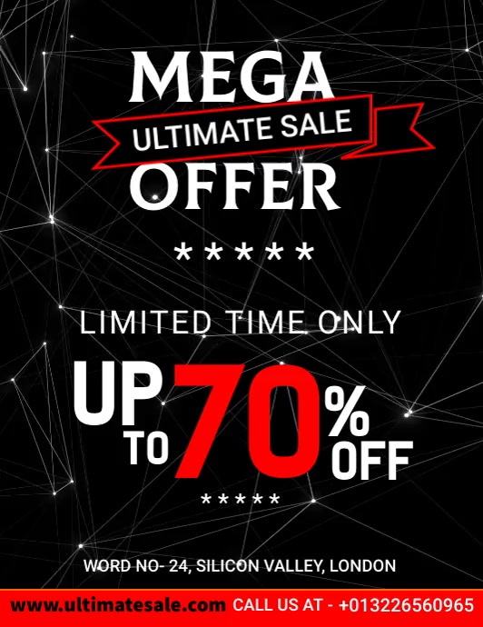mega offer Template | PosterMyWall