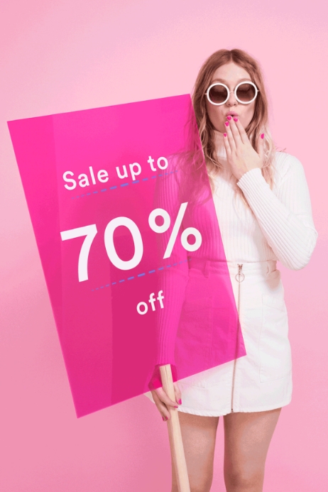 Mega sale 70% off poster Template | PosterMyWall