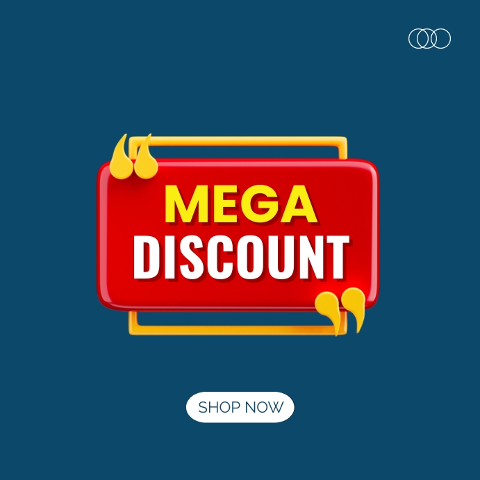 Plantilla de mega sale ad | PosterMyWall
