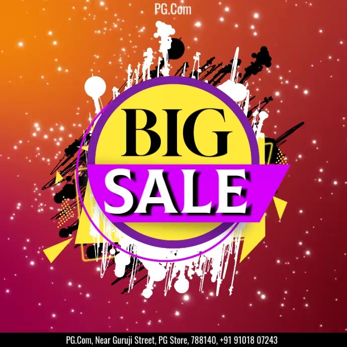 mega sale ad template | PosterMyWall