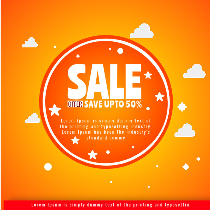 mega sale ad template | PosterMyWall