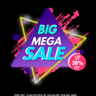 mega sale Template | PosterMyWall