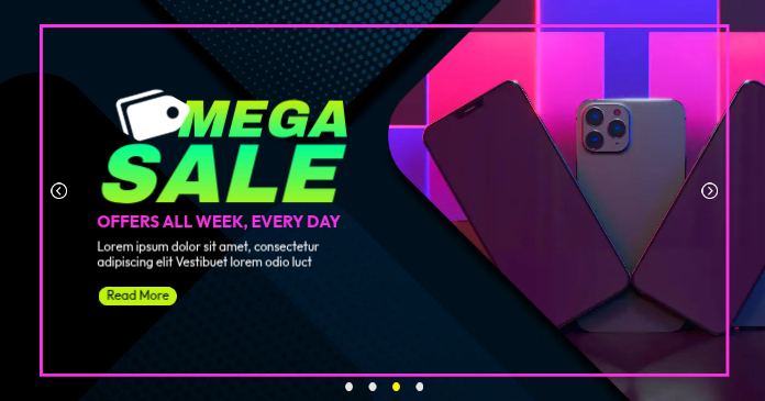 Iklan Penjualan Mega Templat | PosterMyWall