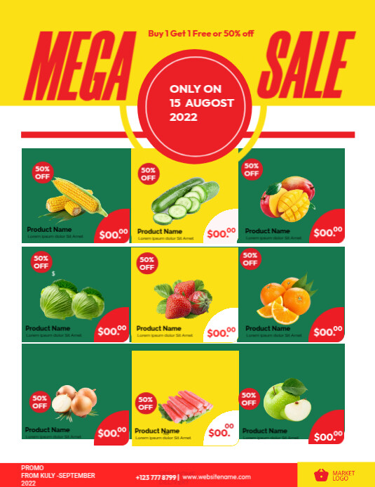 Copy of Mega Sale Ads | PosterMyWall