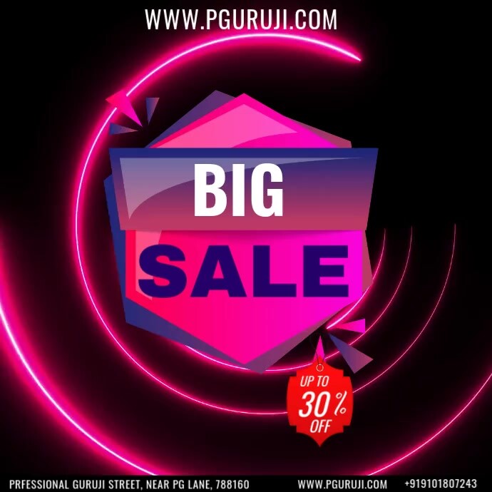 Plantilla de Mega Sale animation | PosterMyWall