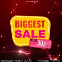 mega sale ad template | PosterMyWall