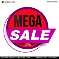 MEGA SALE Template | PosterMyWall