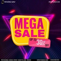 mega sale Template | PosterMyWall