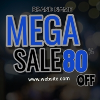 mega sale poster Template | PosterMyWall