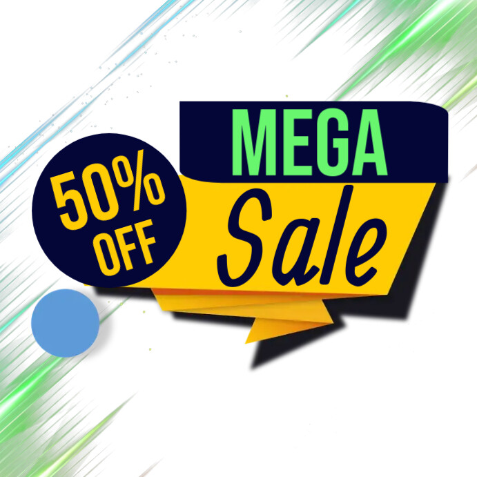 Mega sale Template | PosterMyWall