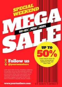 Mega sale Template | PosterMyWall
