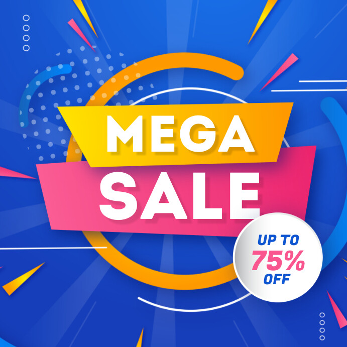 mega sale Template | PosterMyWall