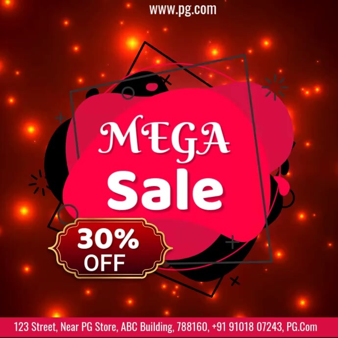 mega sale Template | PosterMyWall