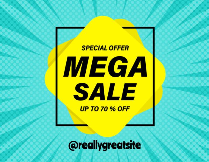 Copy of Mega Sale | PosterMyWall