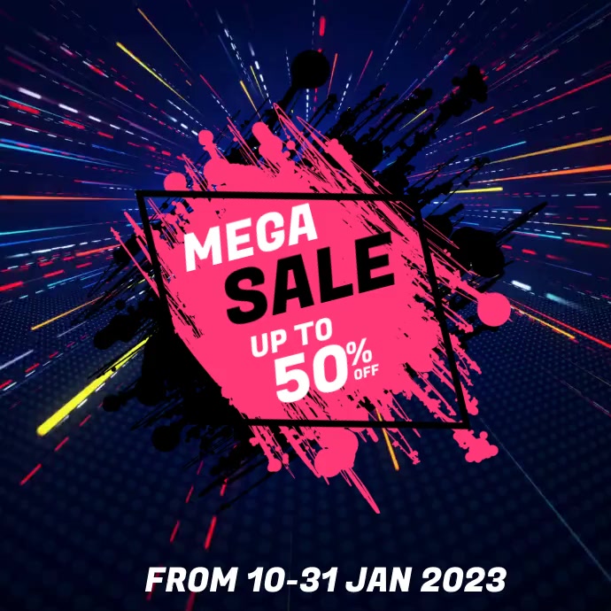 Copy of mega sale | PosterMyWall