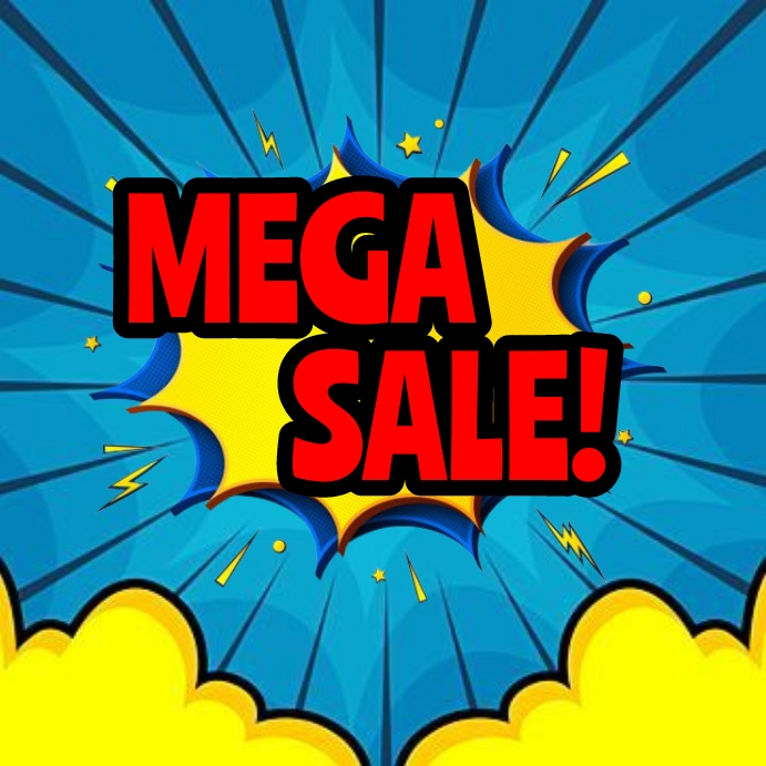 MEGA SALE Template | PosterMyWall