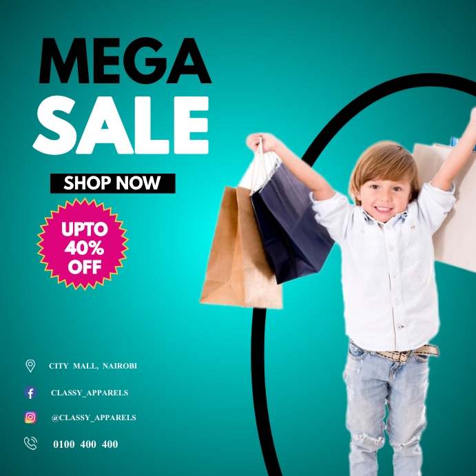 Copia de Mega Sale | PosterMyWall