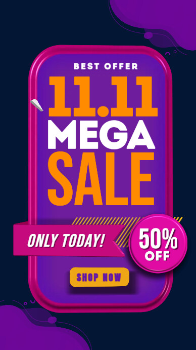 mega sale Template | PosterMyWall