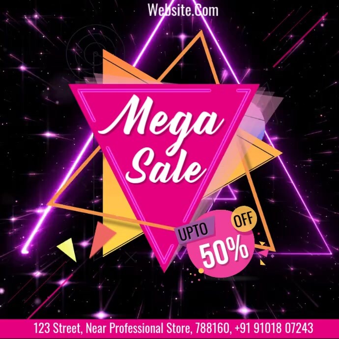 mega sale Template | PosterMyWall