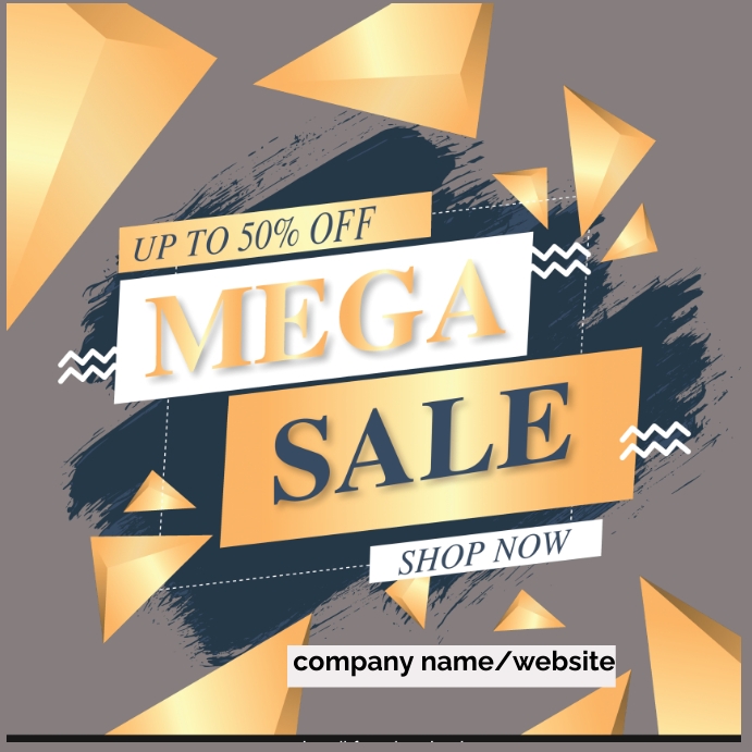 mega sale Template | PosterMyWall
