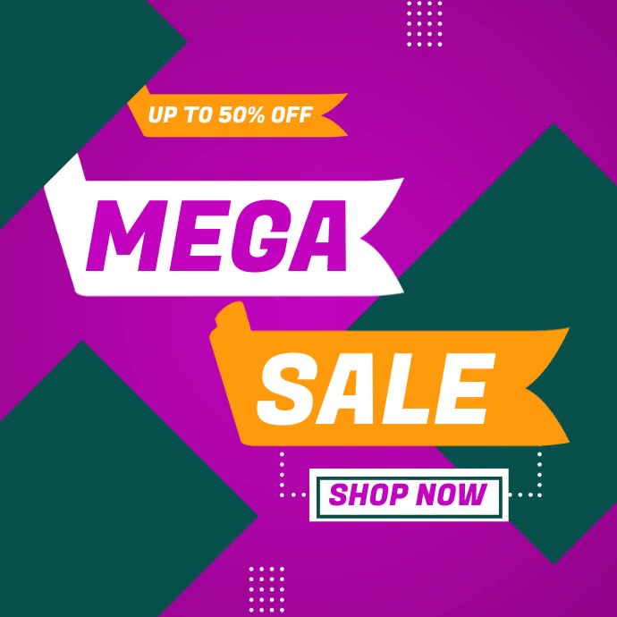 MEGA SALE Template | PosterMyWall
