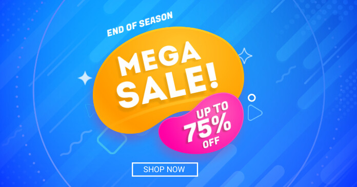 mega sale Template | PosterMyWall