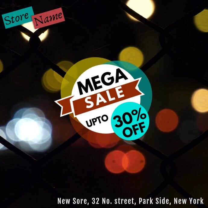 mega sale Template | PosterMyWall
