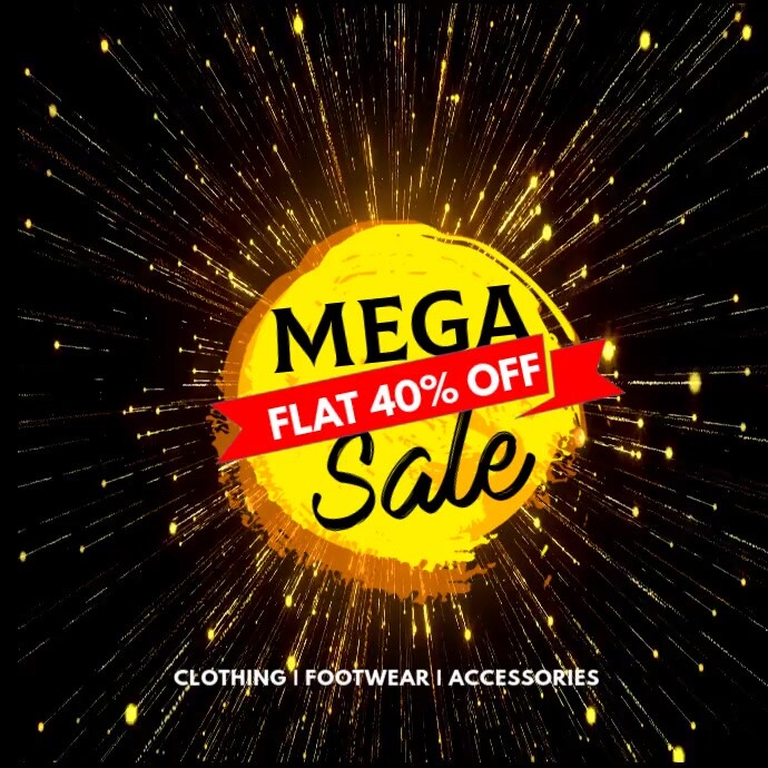 Mega sale Template | PosterMyWall