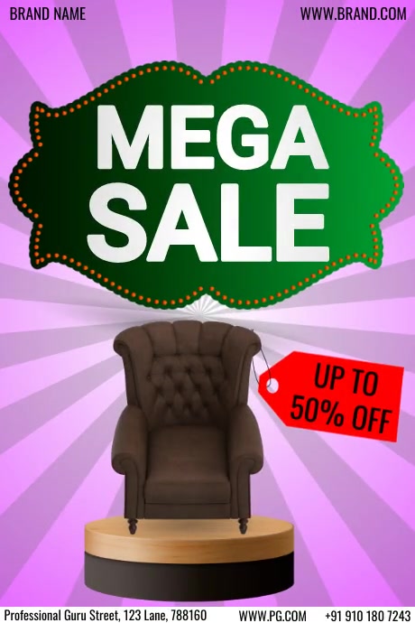 mega sale Template | PosterMyWall